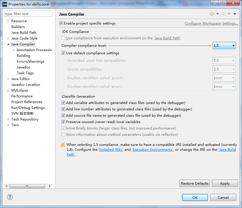 Eclipse中修改JDK版本的几个位置-lvshaorong_eclipse 改jdk-CSDN博客
