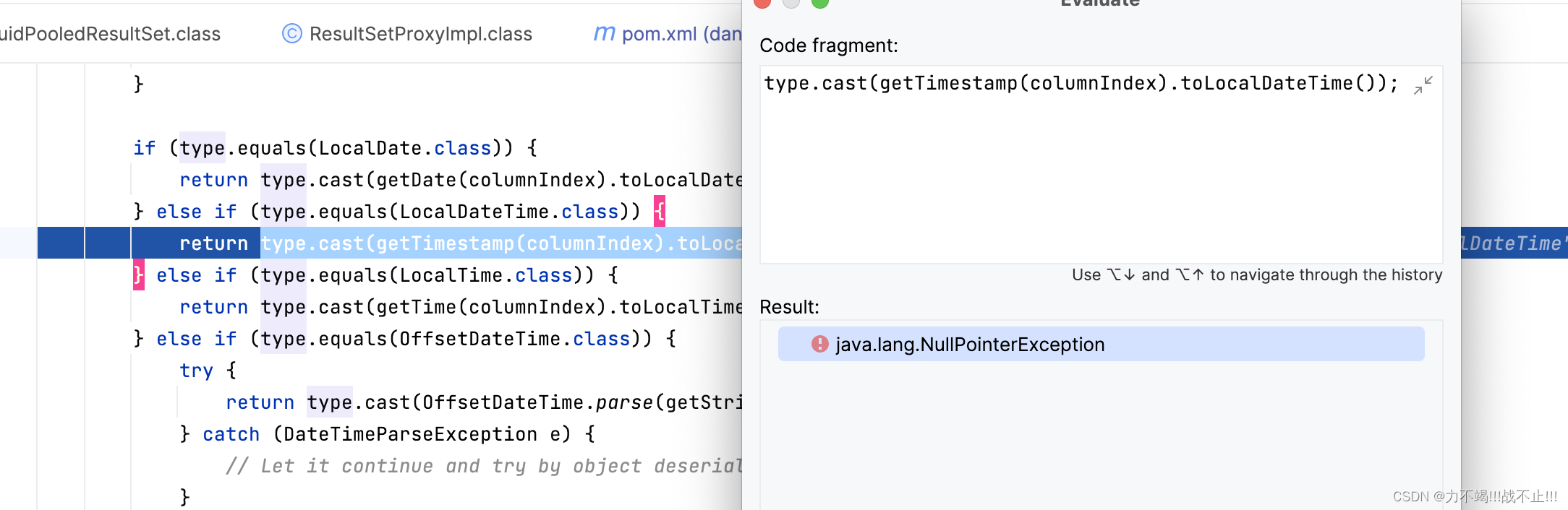 使用Mybatis-plus时，获取的LocalDateTime类型字段为空时报错:Error attempting to get column ‘xxx_time‘ from result ...