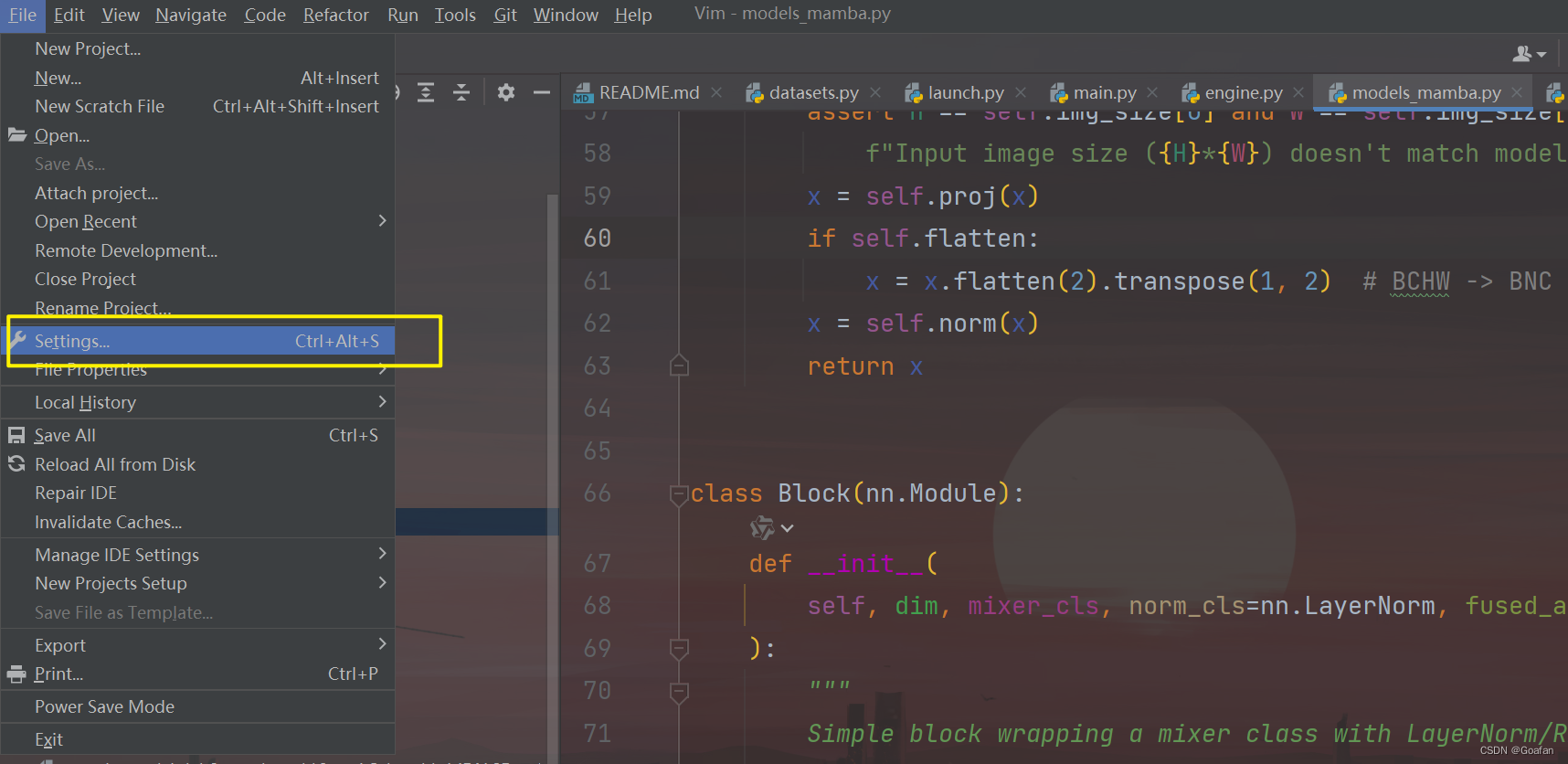 Vision Mamba 代码调试---Pycharm+AutoDL_vision mamba代码-CSDN博客