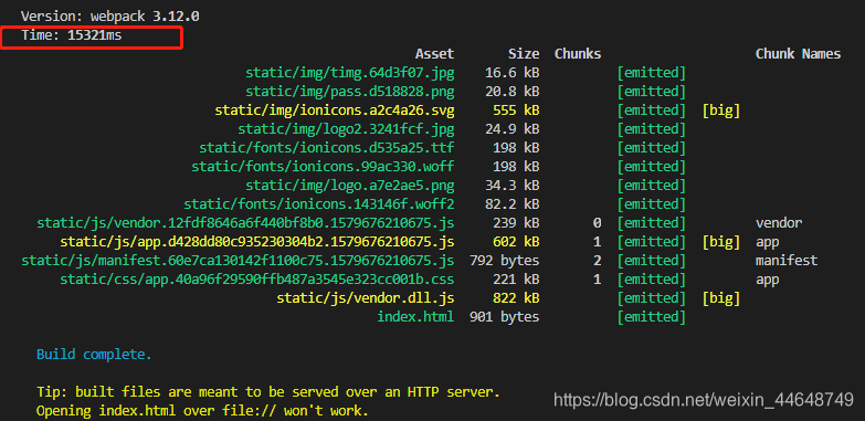webpack dll打包优化_webpackdll打包-CSDN博客