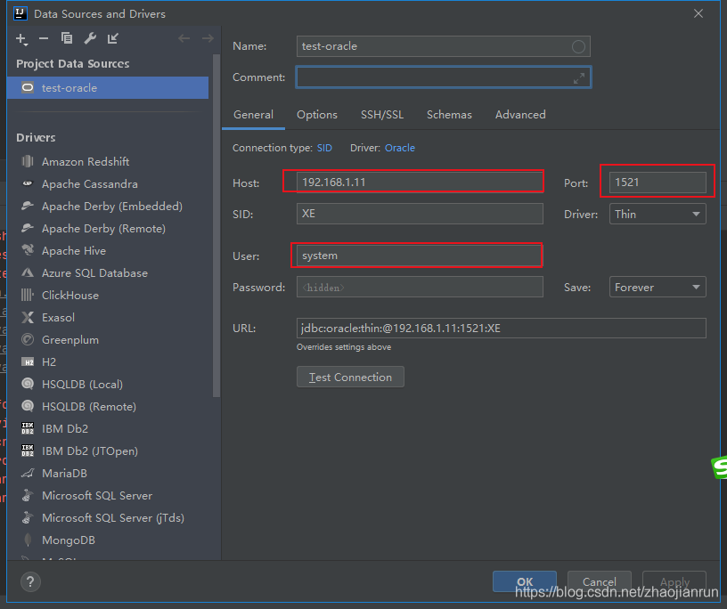 0002-使用IntelliJ Idea连接Oracle数据库oracle-xe-11g_idea连接oracle11g-CSDN博客