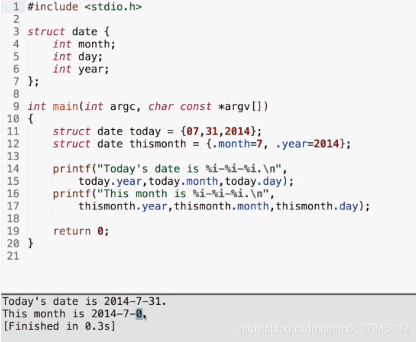 c语言【结构类型】- 结构体_在定义rectangle的时候,可以直接使用了已经定义好的结构体struct point去定义它的-CSDN博客