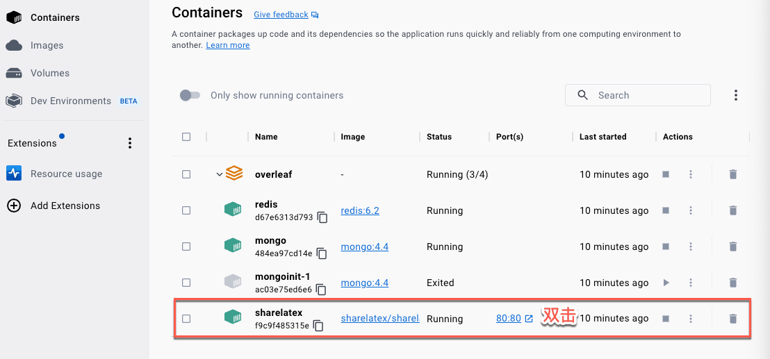 保姆教程—在本地部署Overleaf_overleaf本地编译-CSDN博客