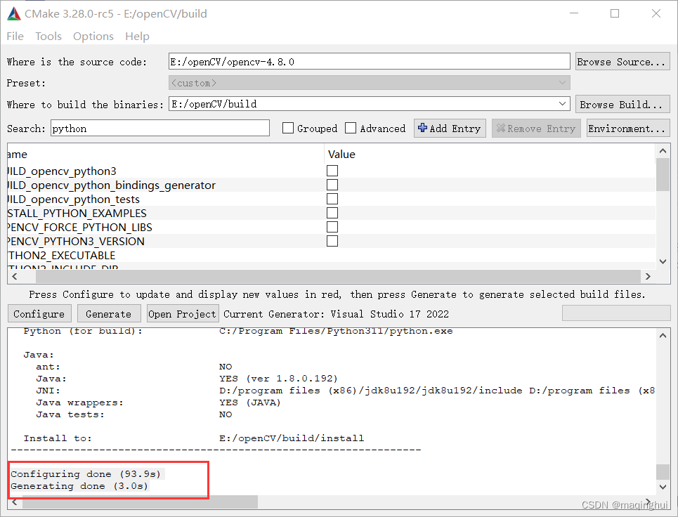 cmake 编译opencv_contrib源码 生成jar包解决org.opencv.face.LBPHFaceRecognizer不存在问题。_facerecognizer jar-CSDN博客