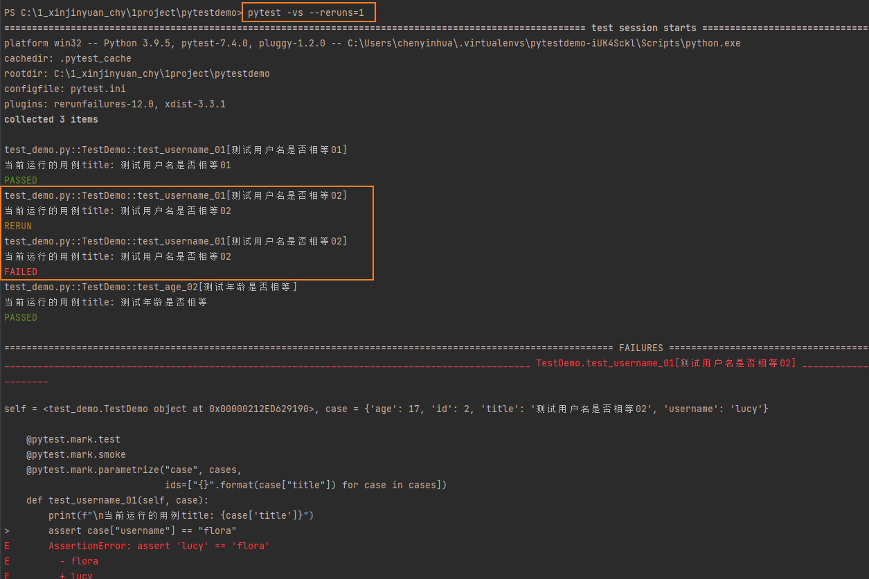 pytest常用执行参数详解_pytest命令行参数-CSDN博客