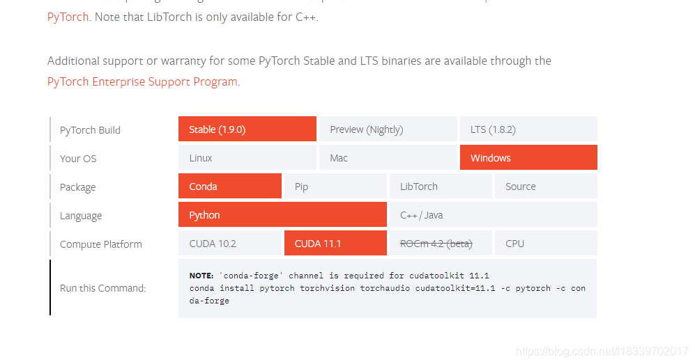 WIN10环境下配置pytorch_pytorch2.2.0-CSDN博客
