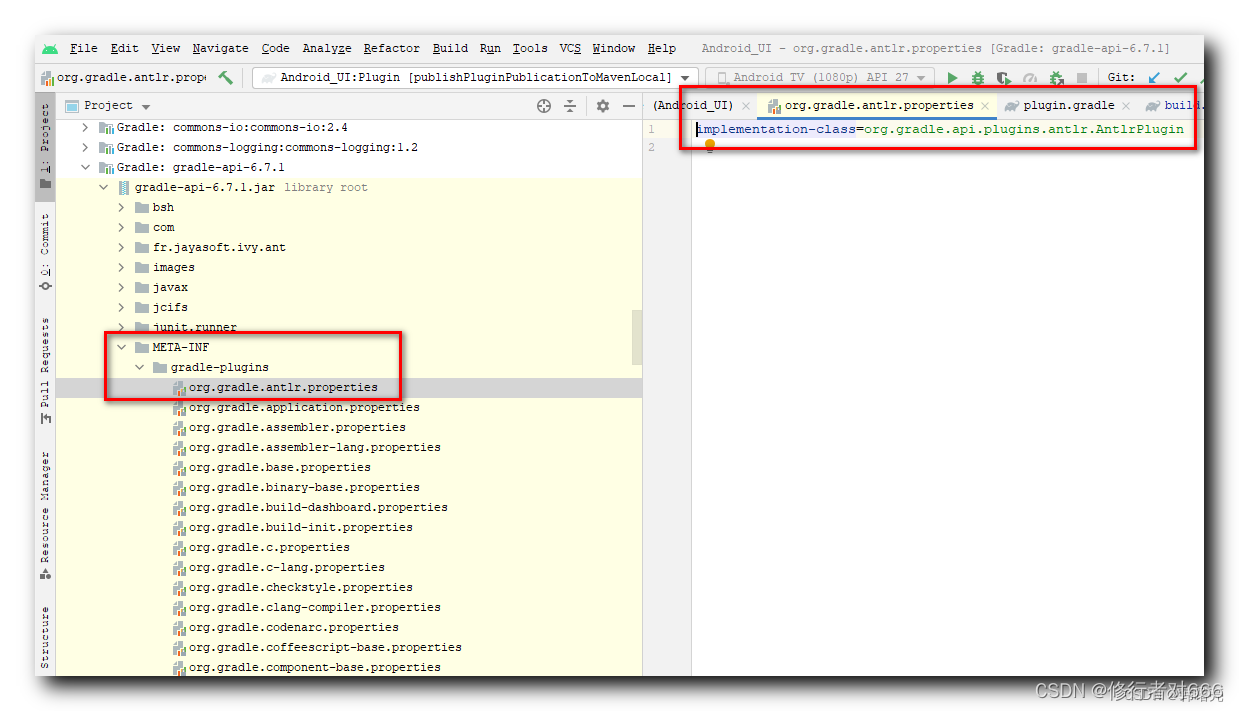 【Android Gradle 插件】自定义 Gradle 插件模块 ④ ( META-INF 中声明自定义插件的核心类 | 在应用中依赖本地 Maven 仓库中的自定义 Gradle 插件 ...