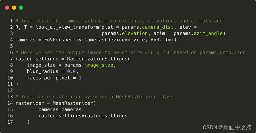 Pytorch3D多角度渲染.obj模型_pytorh3d-CSDN博客
