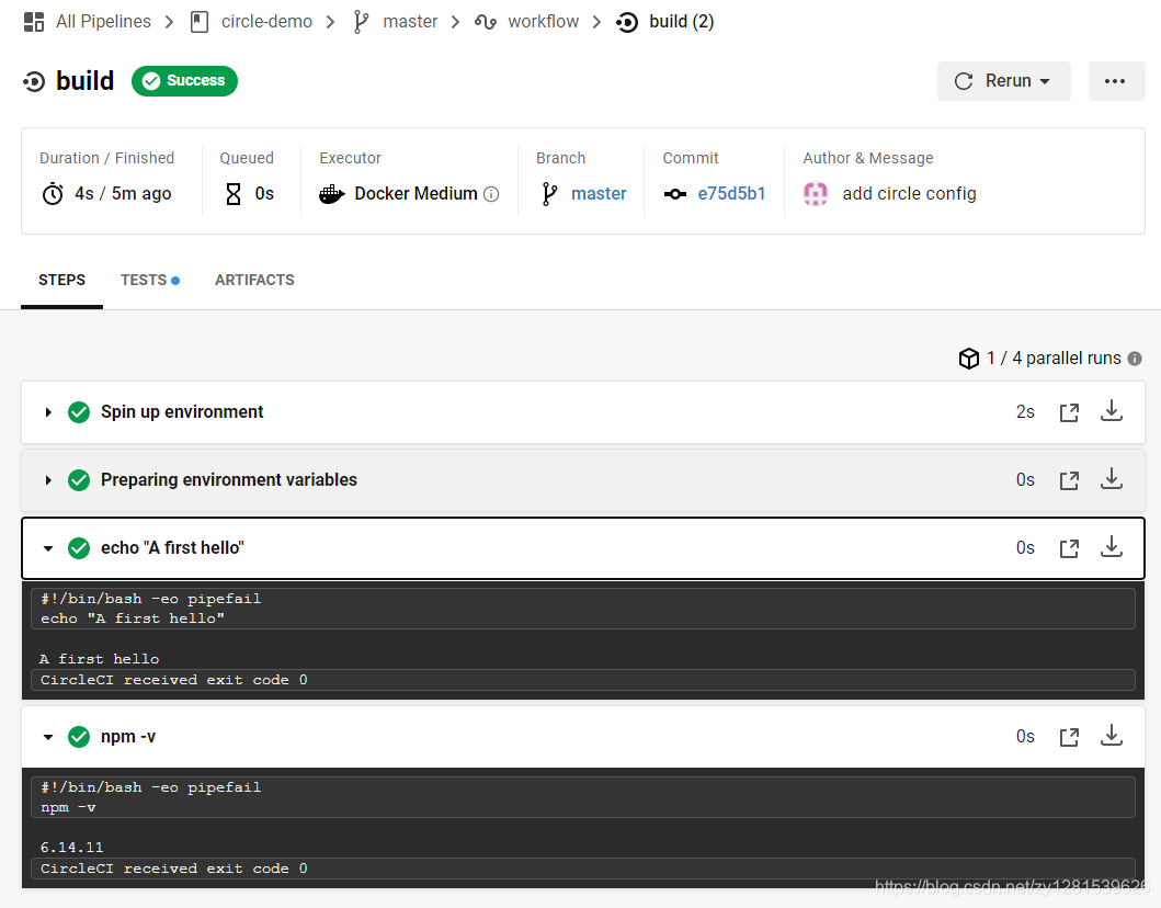 【请收藏】自动化构建部署之Circle CI使用（GitHub/CircleCI/Vue）-CSDN博客
