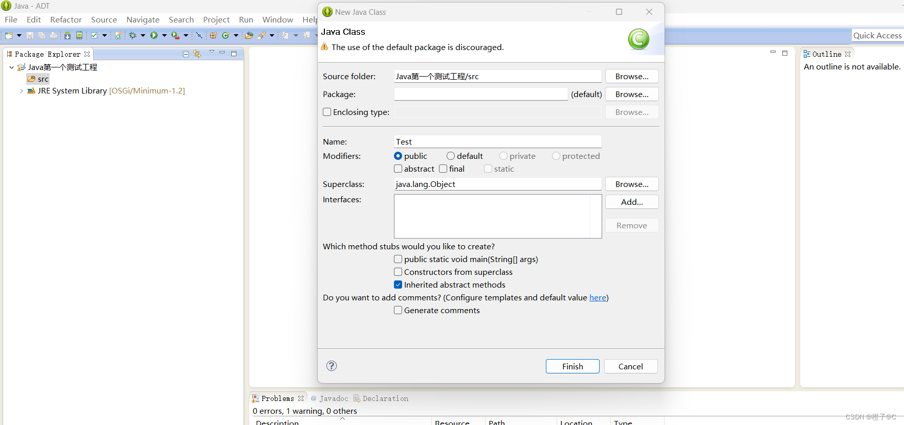 class_1:java建立工程_右键点击java项目工程名-CSDN博客