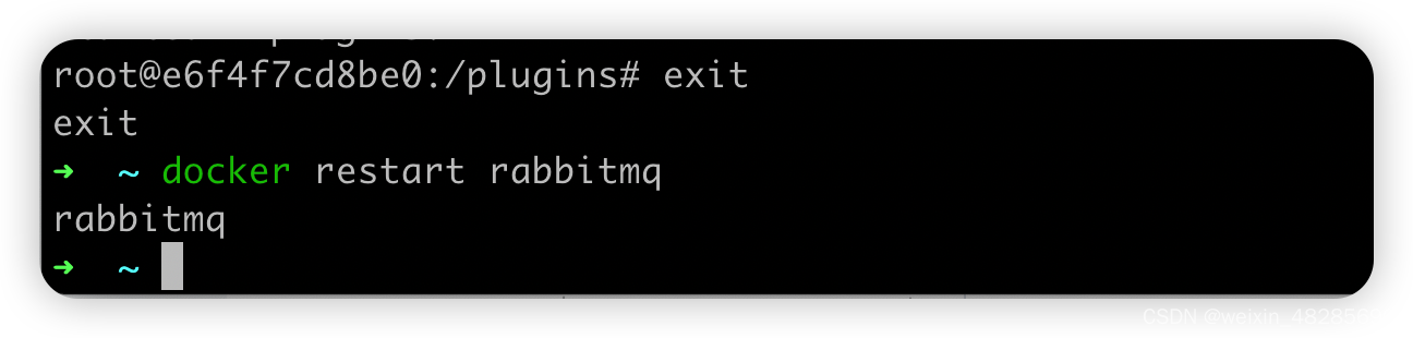 mac 用docker安装rabbitMQ同时安装延迟队列插件rabbitmq-delayed-message-exchange_mac docker 安装rabbitmq延迟插件-CSDN博客