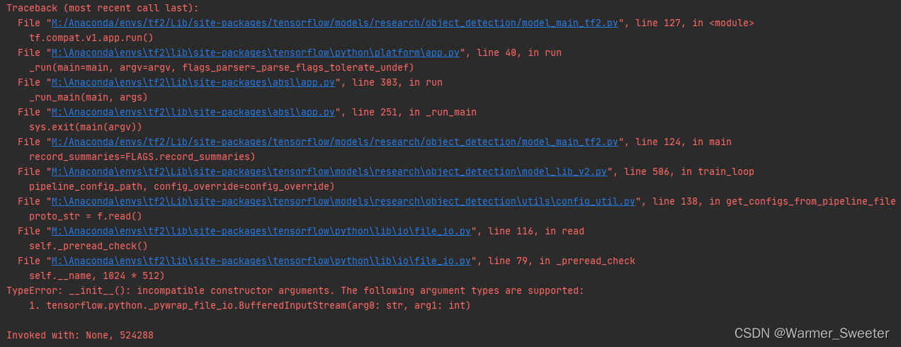 TypeError: init(): incompatible constructor arguments. The following argument types are ...