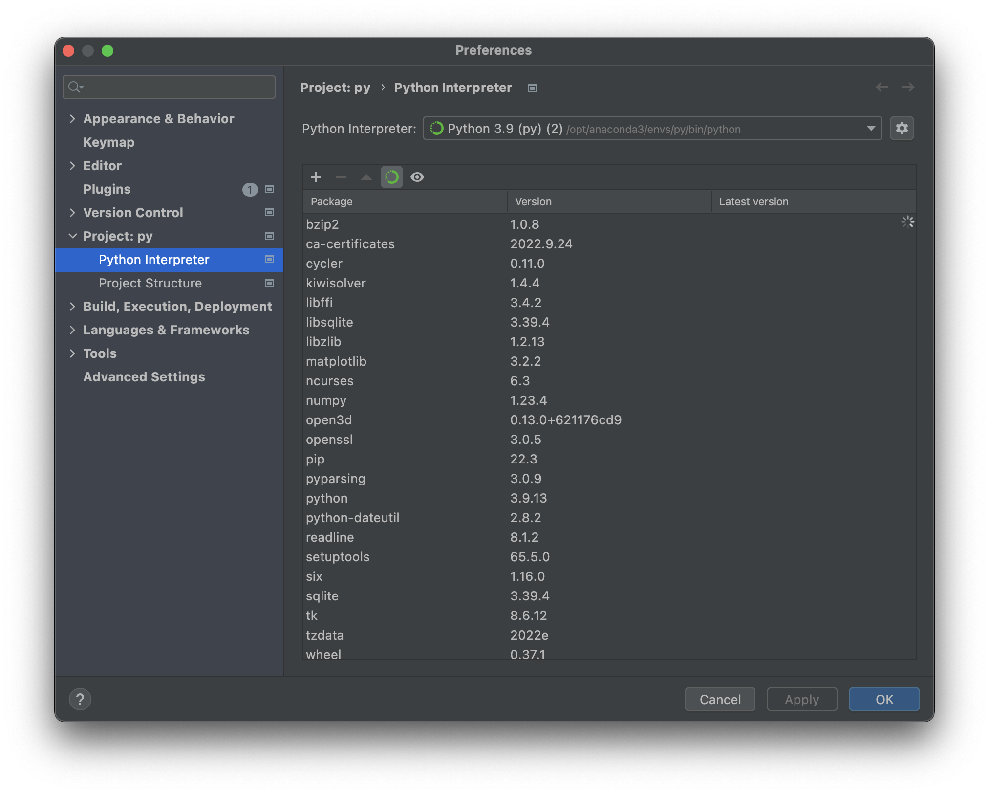 M1（arm） Mac安装open3d_from open3d.cpu.pybind import (core, camera, data,-CSDN博客