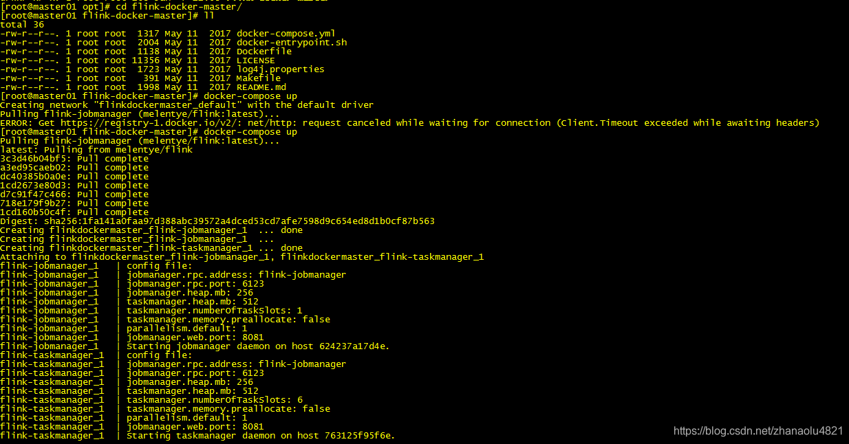 使用Docker 安装 Flink 集群_ubuntu docker flink修改任务数-CSDN博客