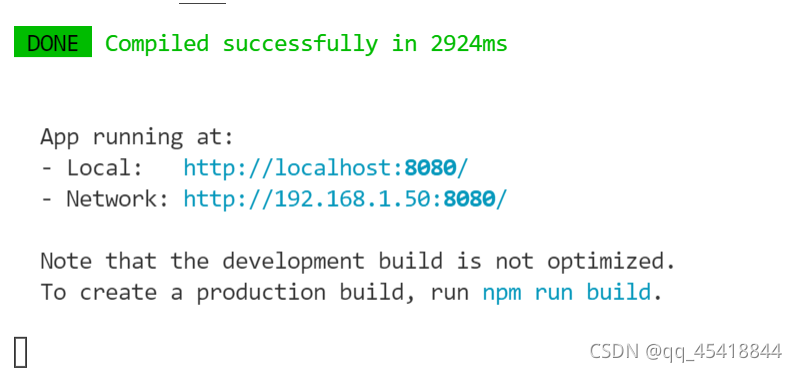 搭建vue项目_在创建vue项目时npm warn deprecated-CSDN博客