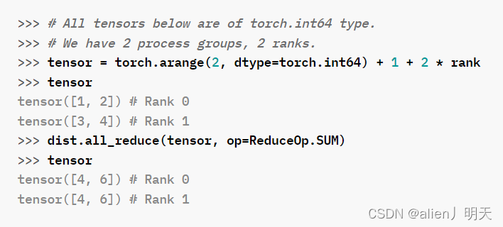 torch.distributed.barrier()-CSDN博客