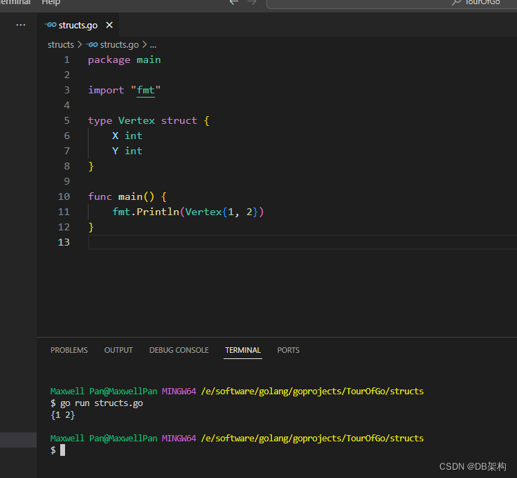 More types: structs, slices, and maps Part1-CSDN博客