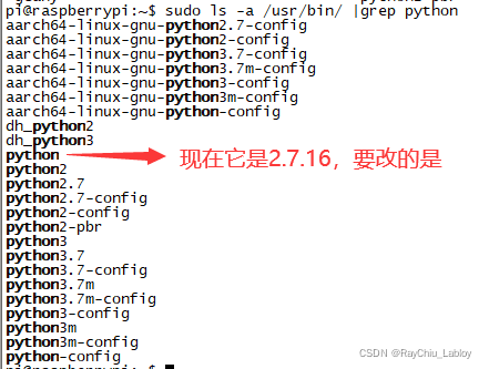Raspberrypi 4B debian系统配置python3.7的环境_树莓派 debian 安装python-CSDN博客