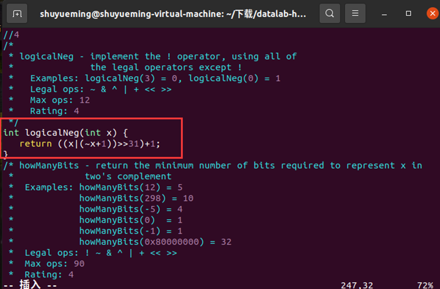 【CSAPP】DataLab_data lab 实验说明-CSDN博客