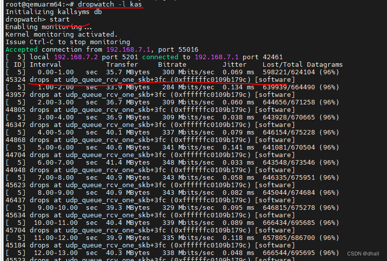 使用dropwatch观测网络丢包-CSDN博客