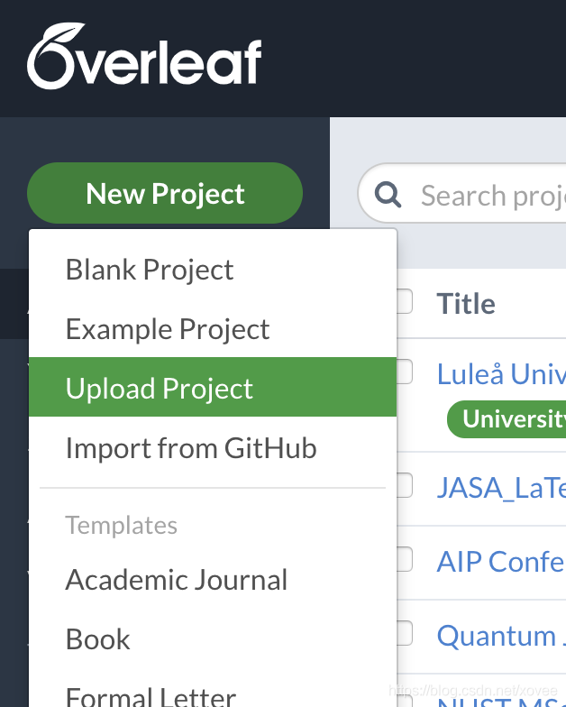 [翻译] 在 Overleaf 中上传项目_overleaf upload failed-CSDN博客