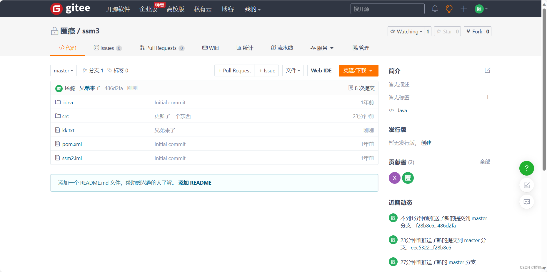 【Git】Git图形化工具&SSH协议&IDEA集成Git的使用讲解_idea git ssh-CSDN博客