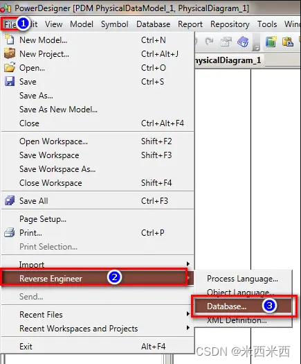 mysql数据库导出模型到powerdesigner，并且数据列显示中文注释_mysql生成powerdesigner-CSDN博客