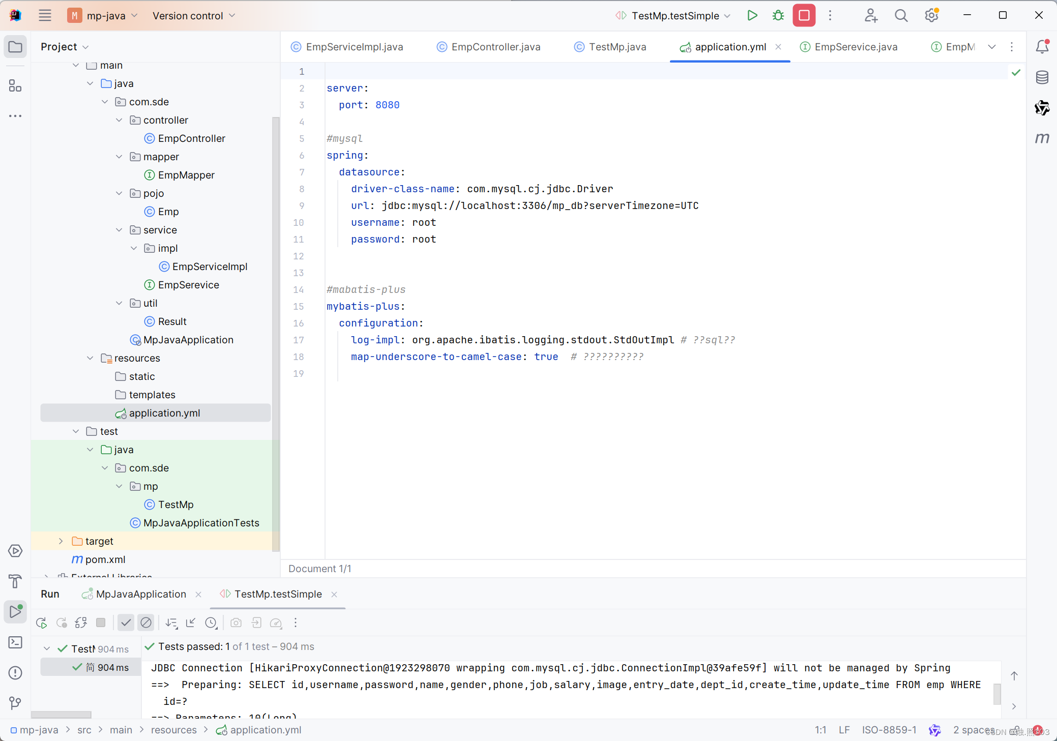 mybatis-plus整合spring boot极速入门_mybatisplus springboot配置-CSDN博客