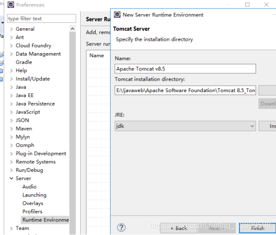 Eclipse中配置tomcat_eclipse tomcat-CSDN博客