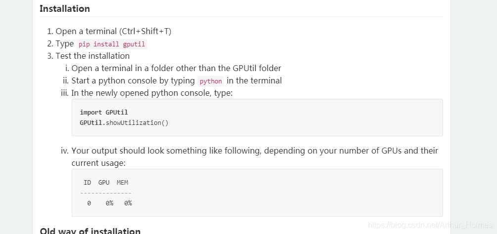 python中实时查看GPU状况 GPUtil_showutilization()-CSDN博客