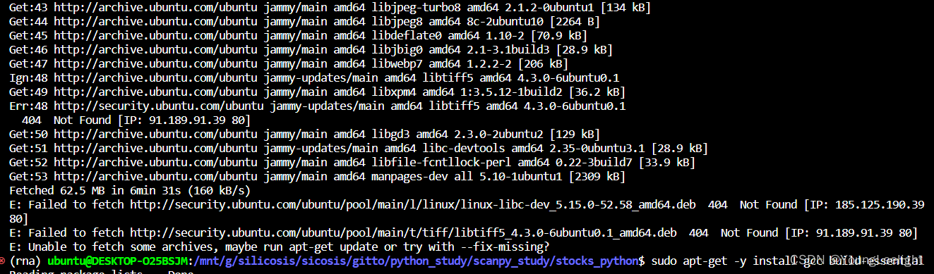 windows中Linux ubuntu子系统 安装talib 编译talib python 安装 talib 报错 - 简书_talib安装-CSDN博客