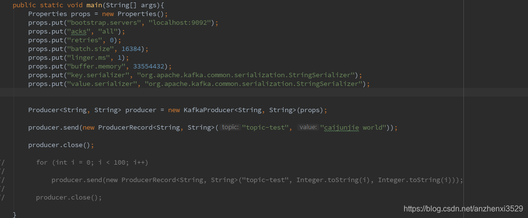 Kafka AdminClient java api 创建topic及发送消息_kafkaadminclient的java api-CSDN博客