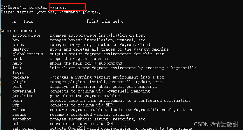 VirtualBox和vagrant快速创建虚拟机安装docker_vagrant virtualbox-CSDN博客