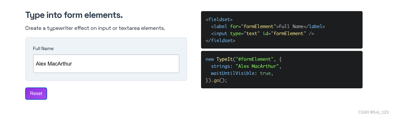 Vue3项目使用typeit打字机vue3使用typeit Csdn博客 7003