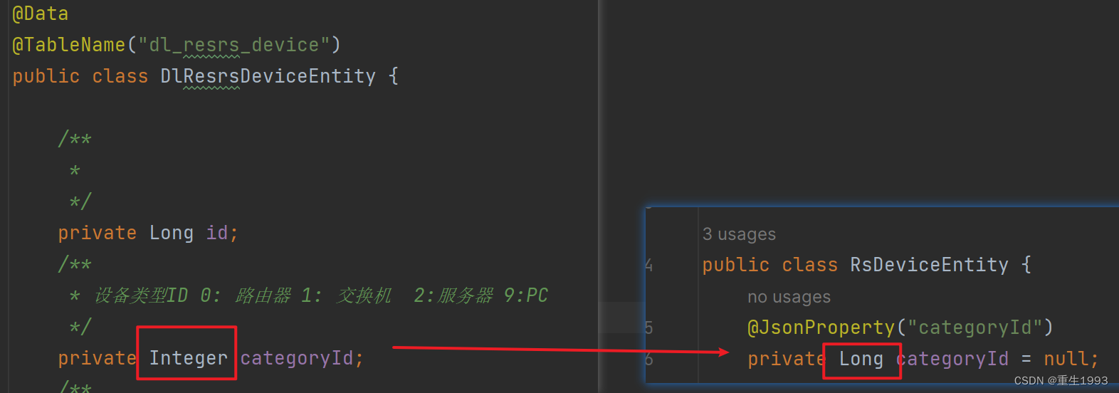 Java对象转换失败-Long类型转Integer类型_beanutils.copyproperties string转换成int不行-CSDN博客