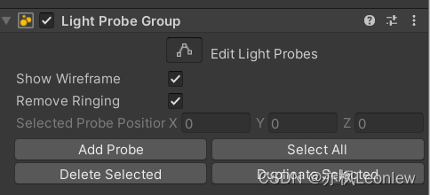 Unity Lighting -- 使用Light Probes_unity lightprobe-CSDN博客