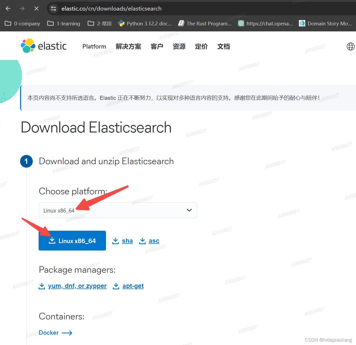 1.1 Centos Stream9中安装ElasticSearch8.12.2_linux es 8.2.3下载-CSDN博客