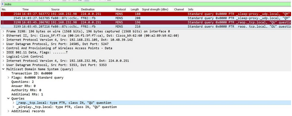 WLC上mDNS网关的理解与排查-CSDN博客