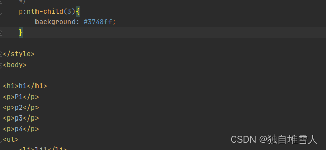 CSS3:nth-child选择器基本用法简述_nth-child(1)-CSDN博客
