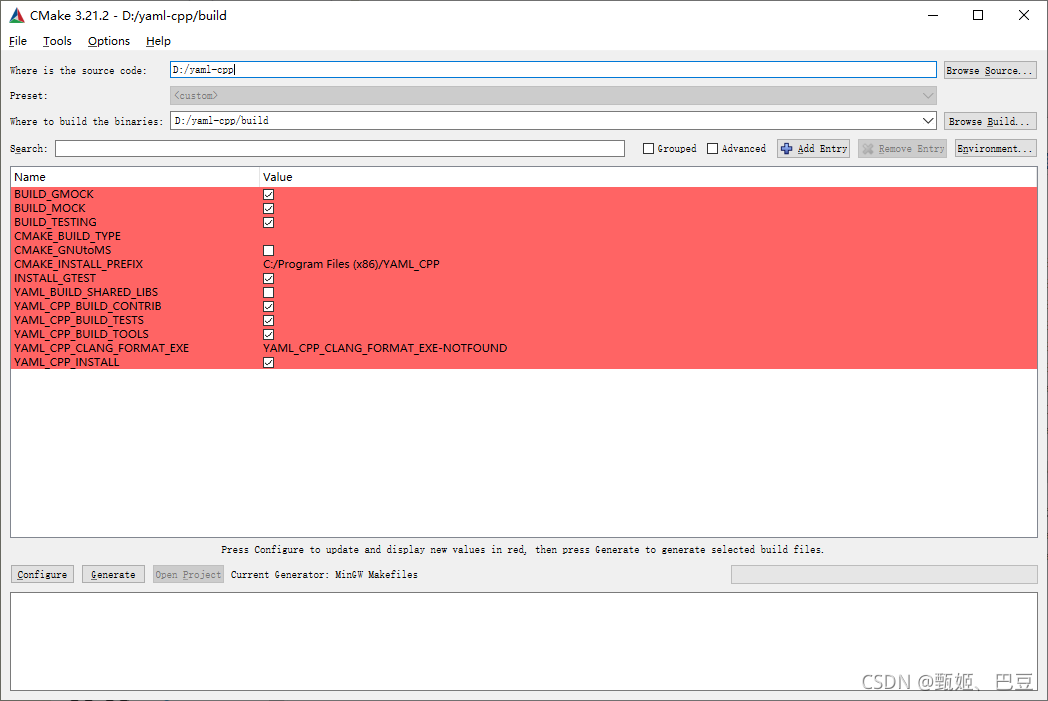 Windows平台使用VSCode配置Yaml-cpp_vscode yaml-CSDN博客