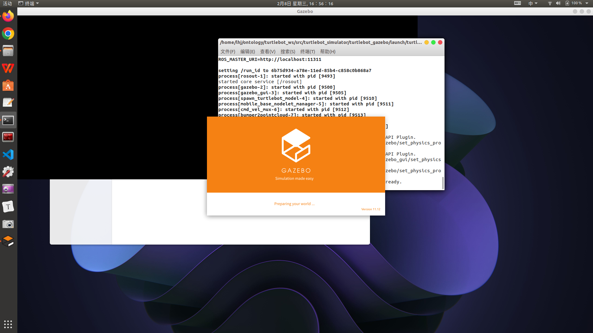 turtlebot_world.launch打不开，卡在Gazebo启动界面问题解决_gazebo卡在启动界面-CSDN博客