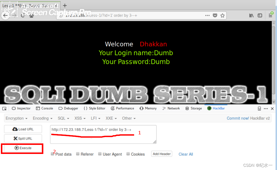 黑客学习-SQL注入（字符型）：Hackbar获取网站账号和密码_hackbar csdn-CSDN博客