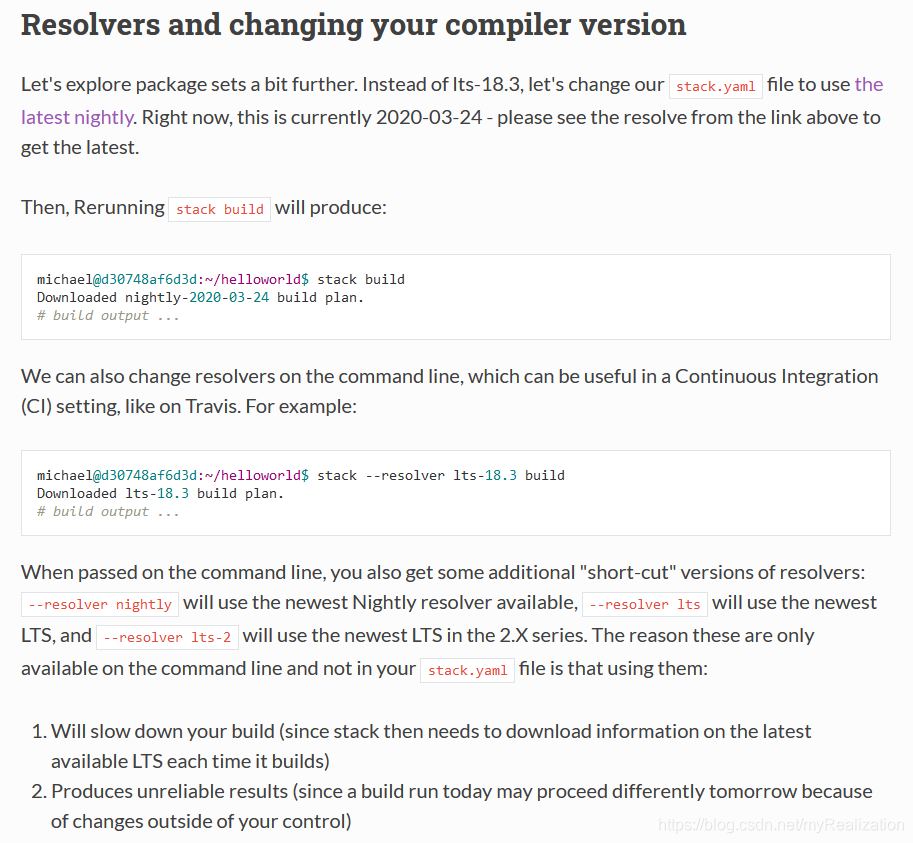 【Haskell】Stack用法详细介绍（长期持续更新中！）_haskell stack-CSDN博客