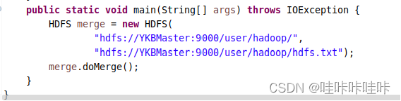 Hadoop集群环境下HDFS实践编程过滤出所有后缀名不为“.abc”的文件时运行报错：java.net.ConnectException: 拒绝连接；_file1.txt、file2.txt ...
