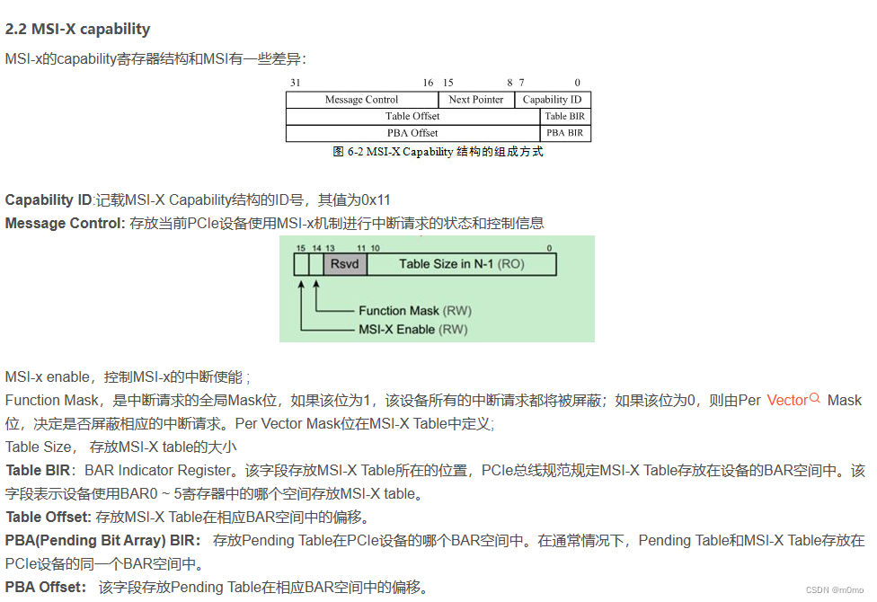 PCI MSIX中断模式总结_pcie msix-CSDN博客