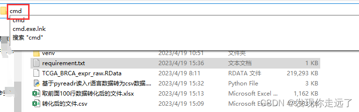 【Python】读取rdata类型数据转为csv excel格式文件， 无需安装r语言基于pyreadr+pandas实现数据分析（保姆级注释 ...
