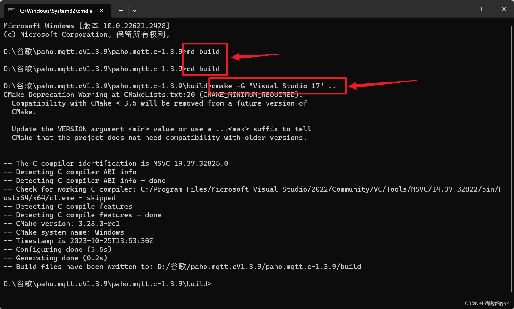 winodos下使用VS2022编译eclipse-paho.mqtt.c并演示简单使用的 demo_osqp源代码用vs2022编译-CSDN博客