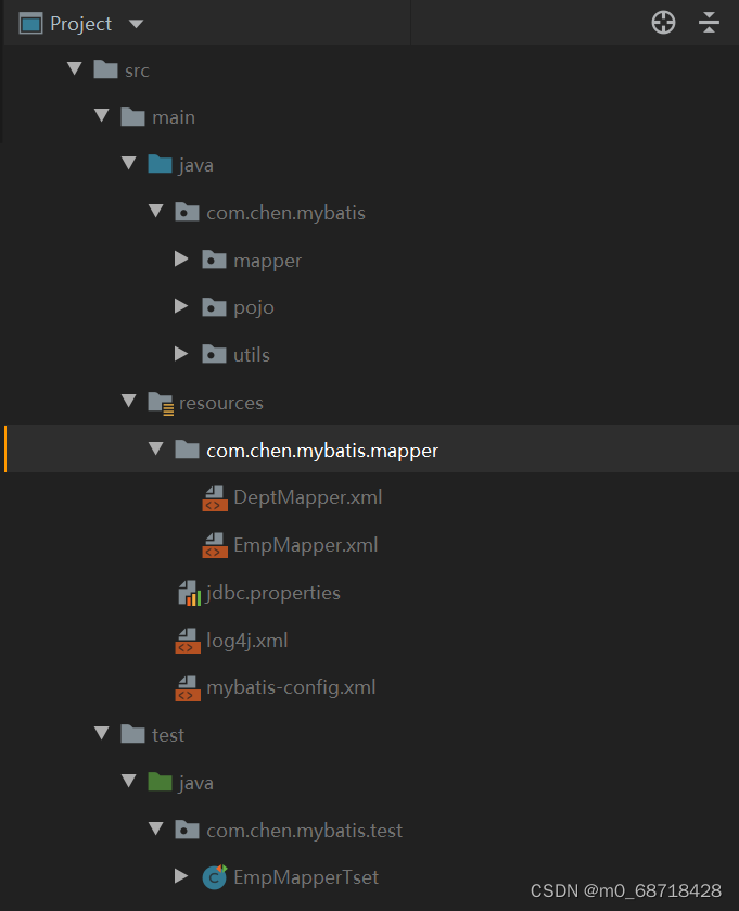 java.io.IOException: Could not find resource mybatis-config.xml 找不到xml ...