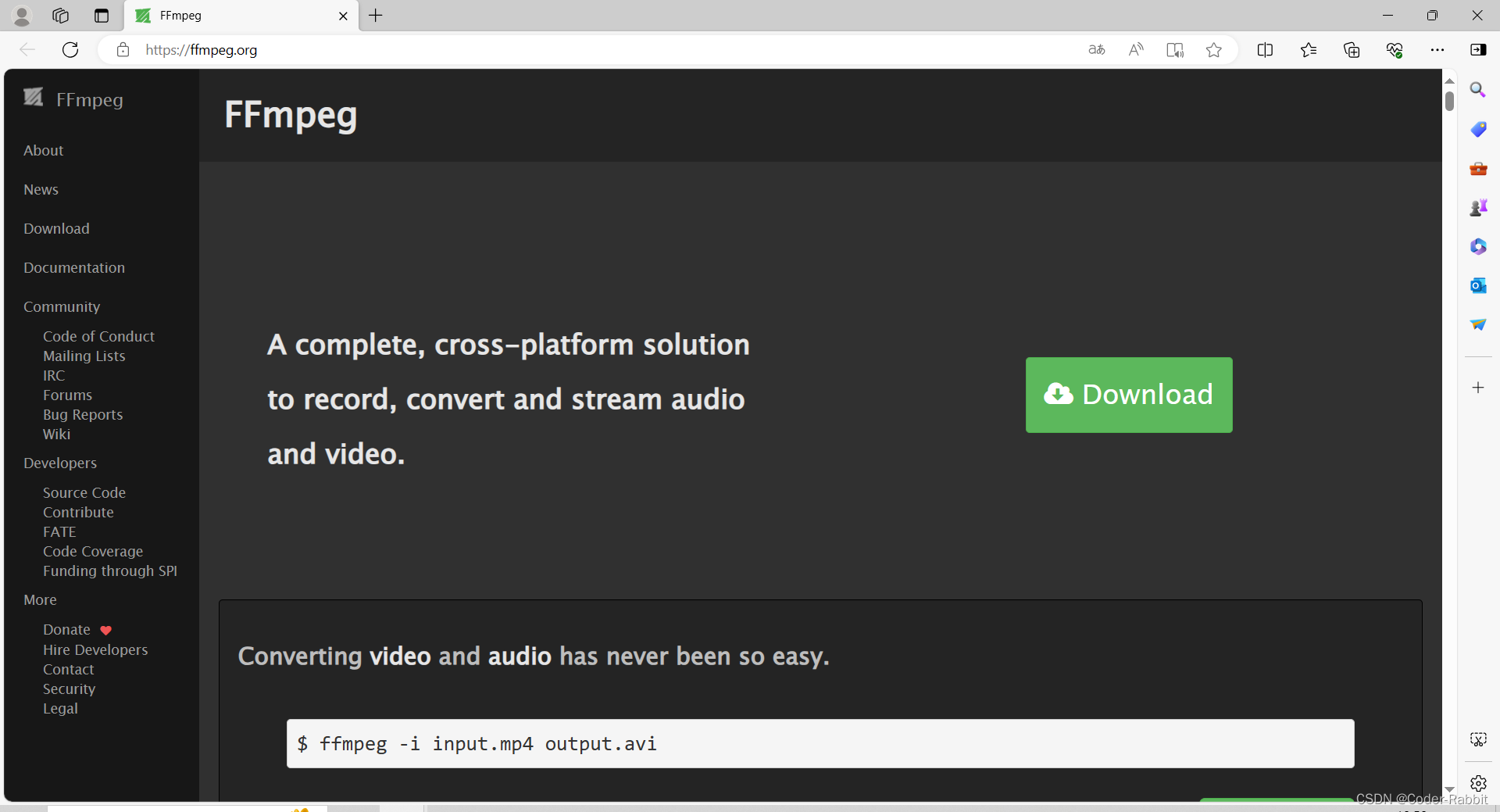 MFC+FFmpeg实现录屏功能_mfc ffmpeg-CSDN博客