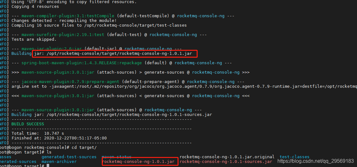 RocketMQ单机版安装启动_rocketmq-console-ng jar-CSDN博客